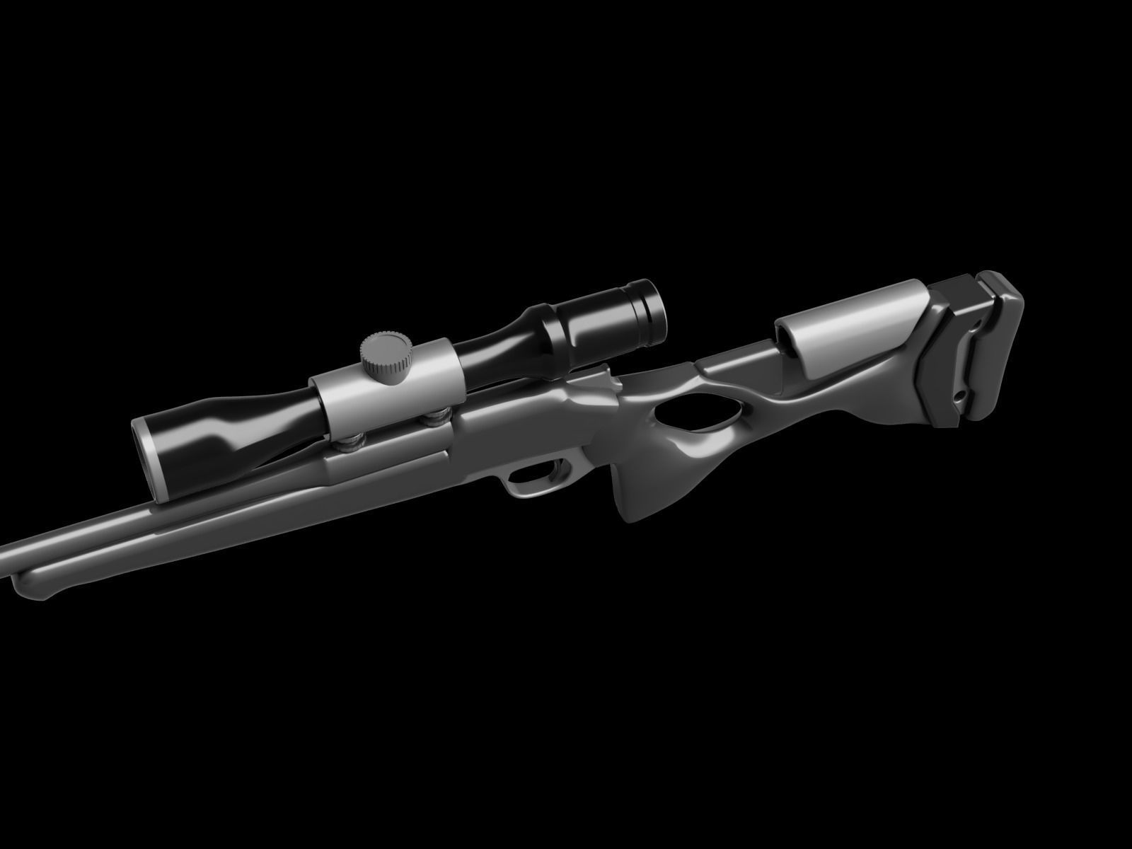 3D model Blaser R8 gun VR / AR / low-poly | CGTrader