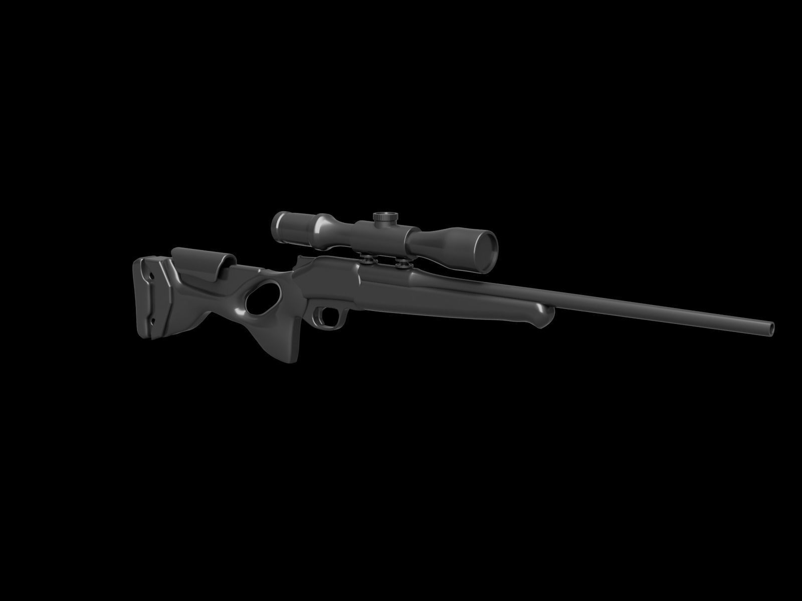 3D model Blaser R8 gun VR / AR / low-poly | CGTrader