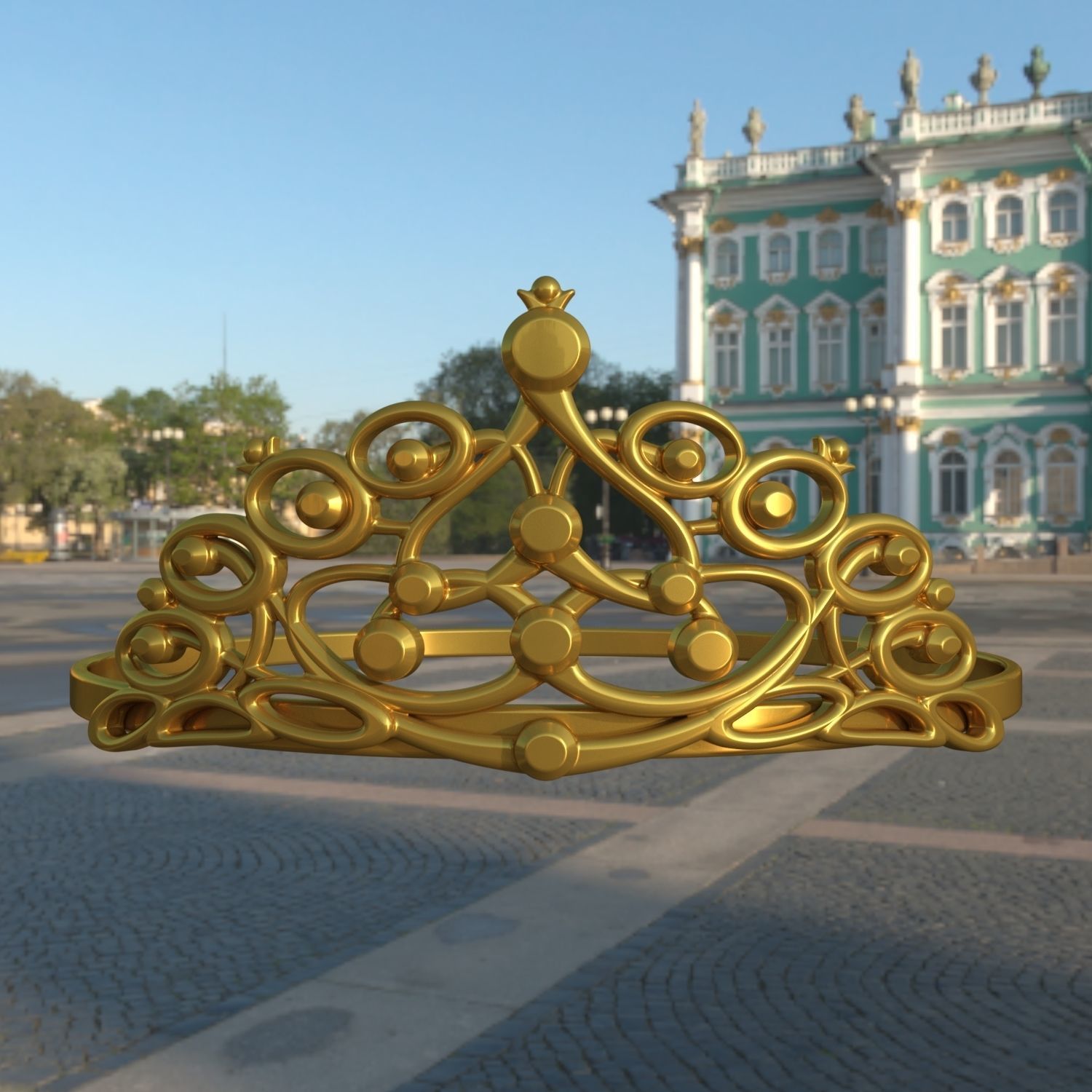 Barbie in the Nutcracker Barbie Crown 3D model 3D printable | CGTrader