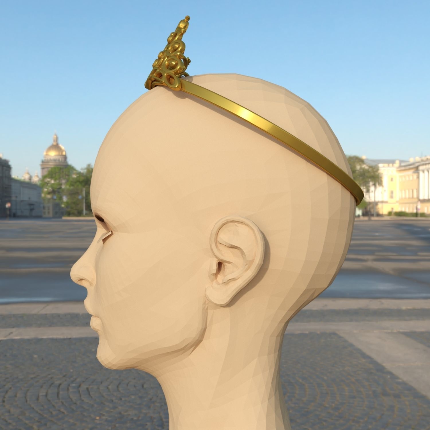 Barbie in the Nutcracker Barbie Crown 3D model 3D printable | CGTrader