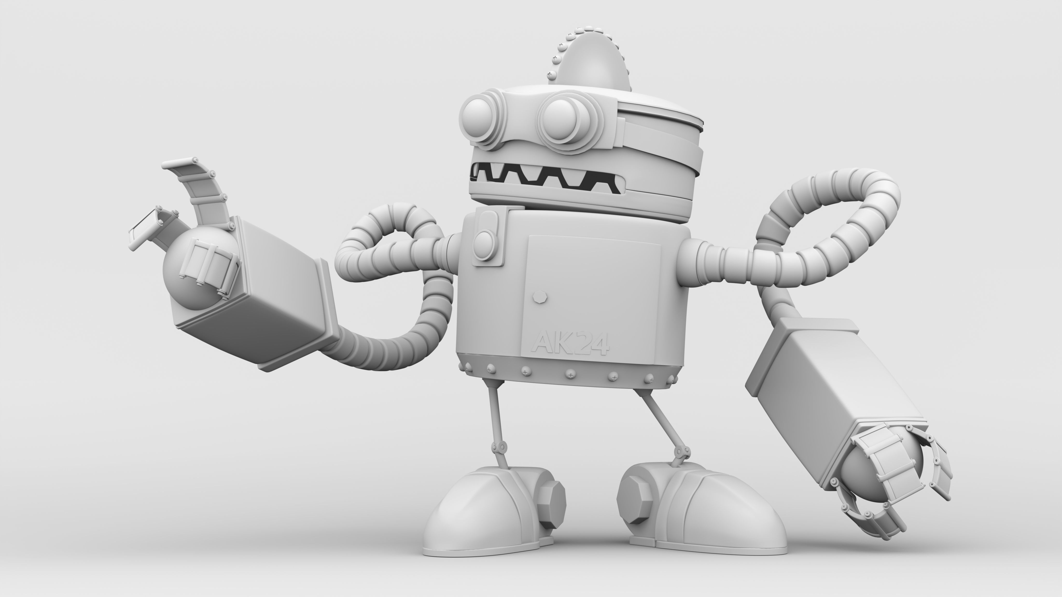 Pablo the robot by Adi Koriat 3D model | CGTrader
