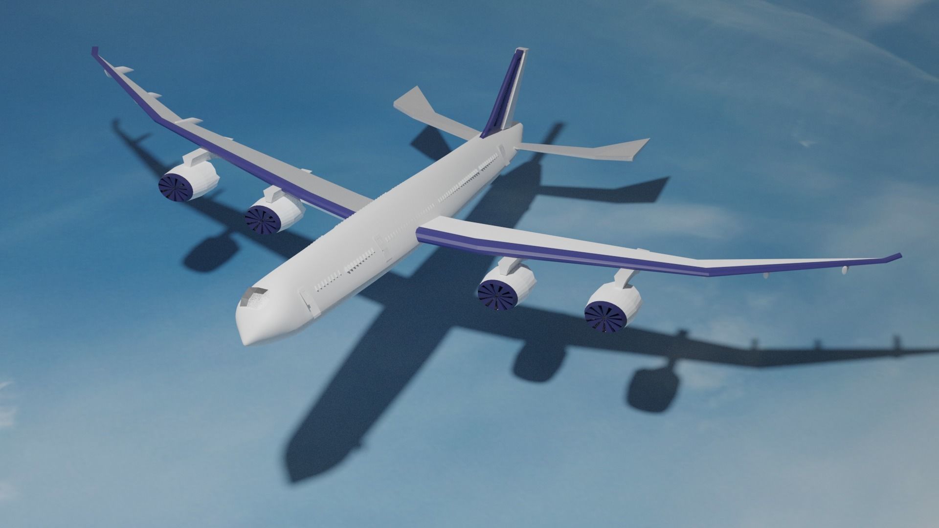 Boeing 596b free VR / AR / low-poly 3D model | CGTrader