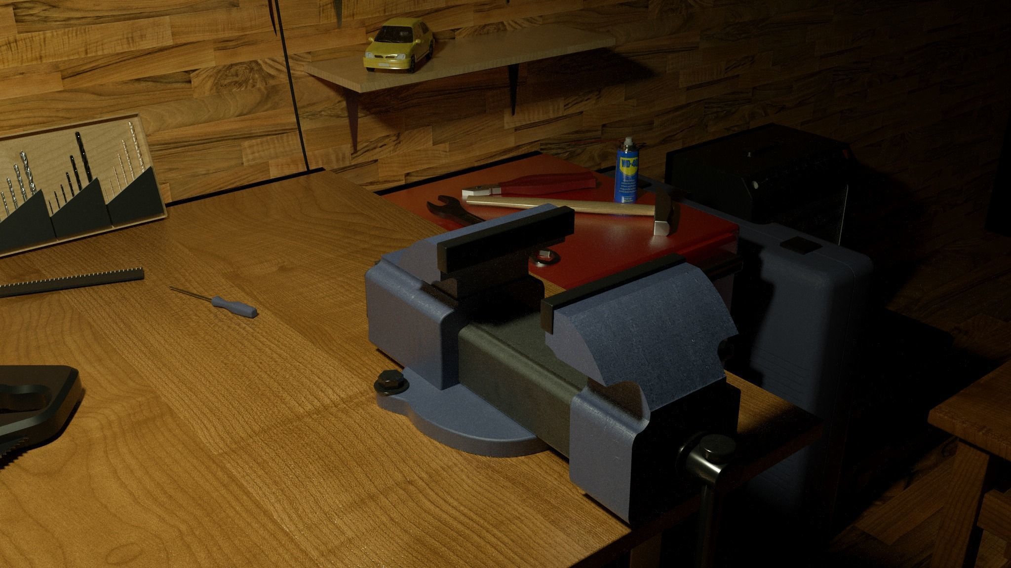 Tools room HQ interior models 3D model | CGTrader