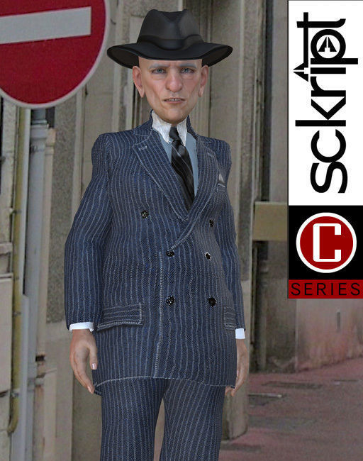 WWII The Mayor 3D model rigged | CGTrader