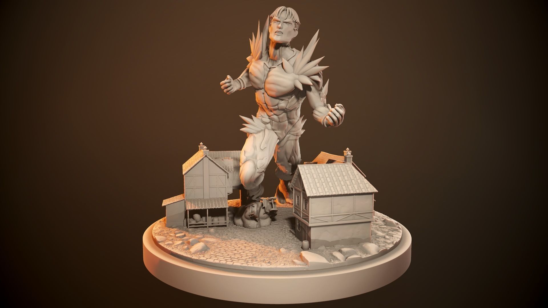 Reiner Armored Titan - Attack on Titan 3D model 3D printable | CGTrader