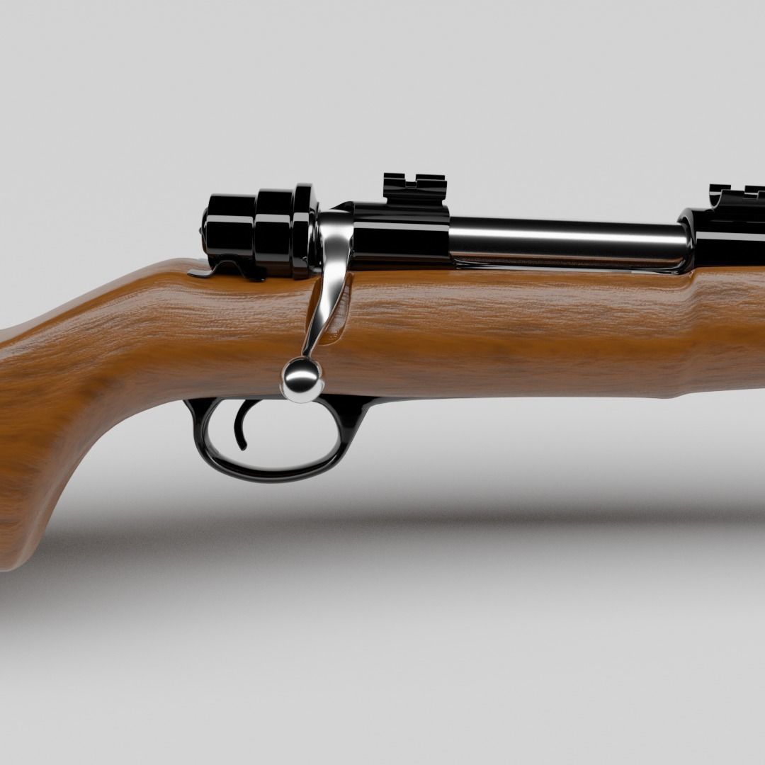 FPS Hunting Rifle 3D model | CGTrader