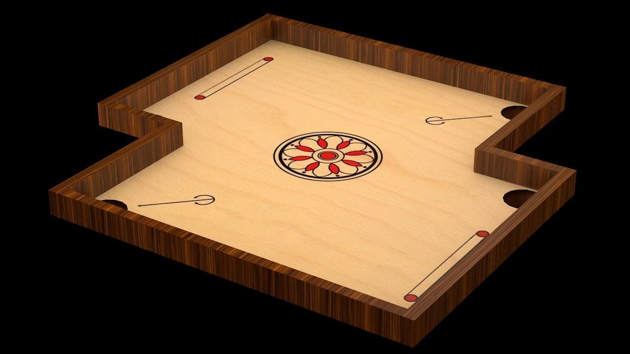 3D model Mini Carrom Boards Pack VR / AR / low-poly | CGTrader