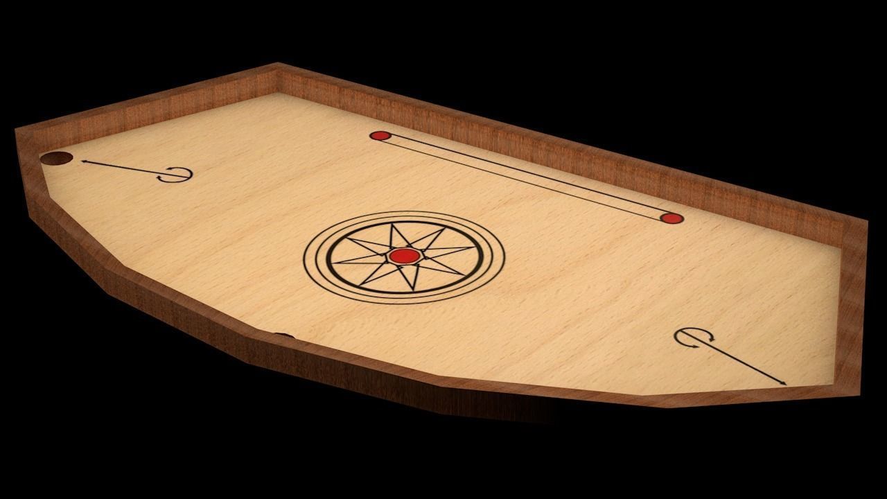 3D model Mini Carrom Boards Pack VR / AR / low-poly | CGTrader