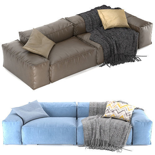 Sofa Peanut B Bonaldo 1 3D model | CGTrader