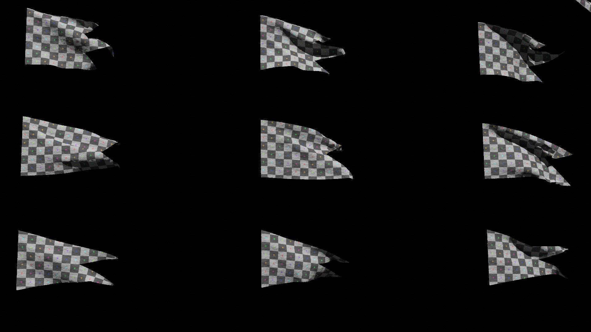 45 Animated Flag Asset Pack 3D model animated | CGTrader