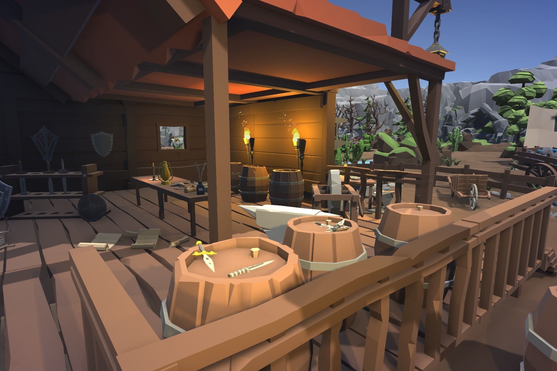 3D model Ultimate Low Poly Mining and Cave Pack VR / AR / low-poly ...