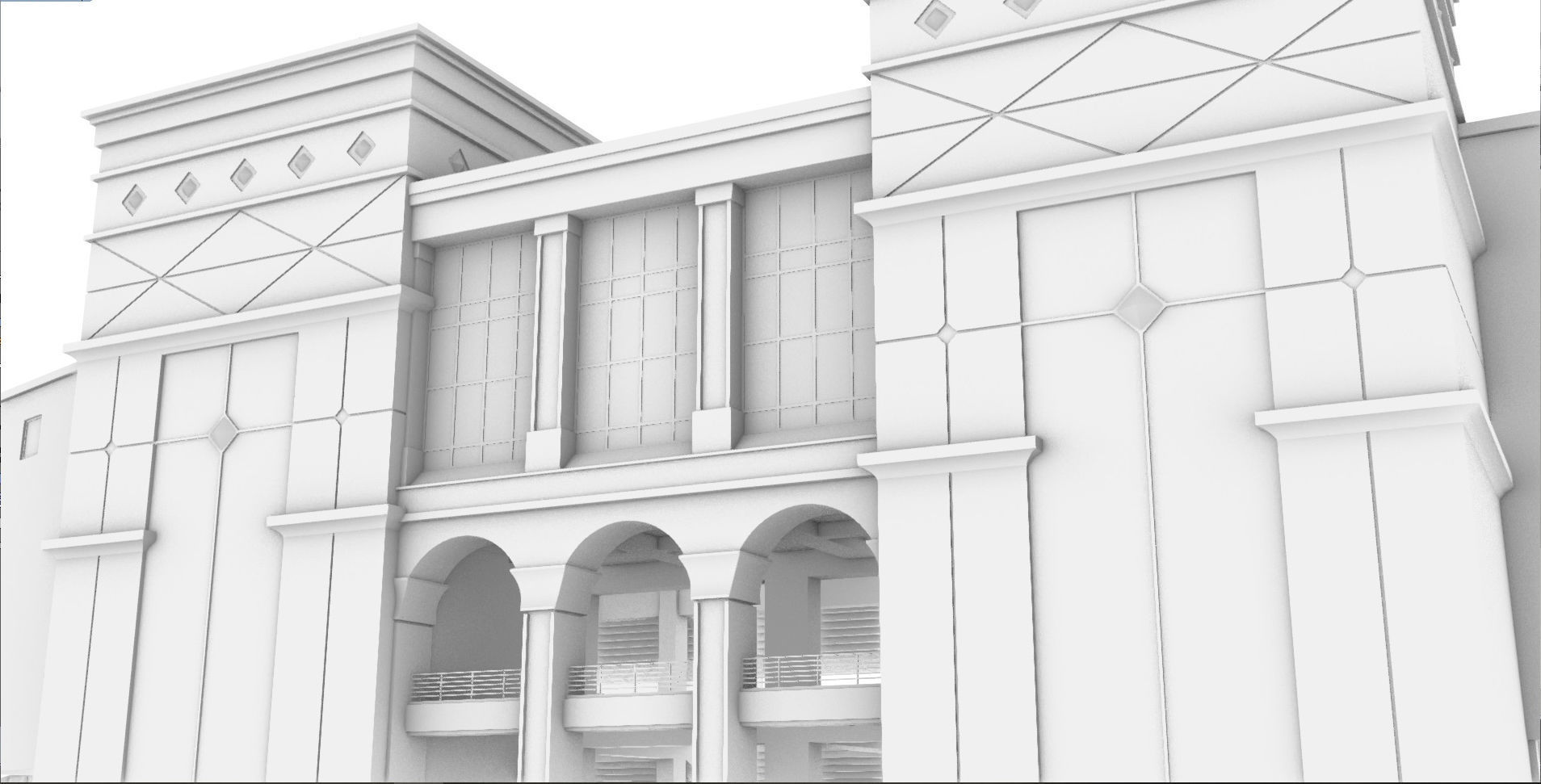 3D model Vaught Hemingway Stadium VR / AR / low-poly | CGTrader