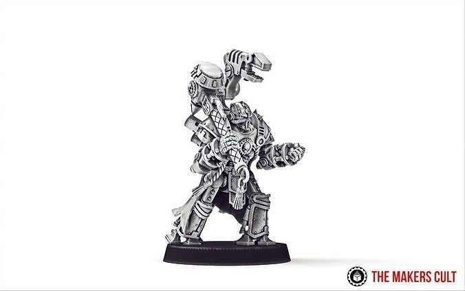 Dark Techno Machinesmith 3D model 3D printable | CGTrader