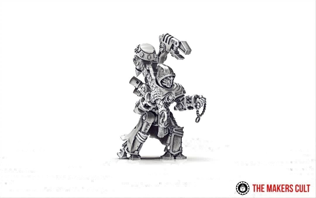 Dark Techno Machinesmith 3D model 3D printable | CGTrader