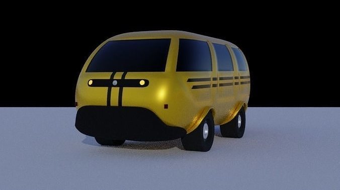 Danfo 3D Textured Model 3D model | CGTrader