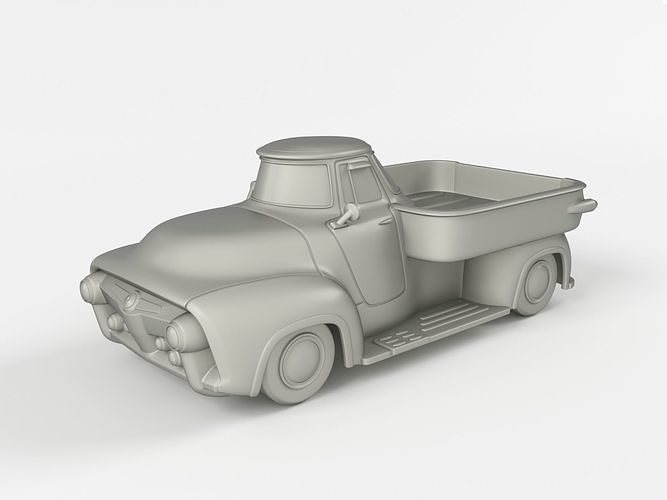 Pick-R-Up Truck Fallout 4 3D model 3D printable | CGTrader