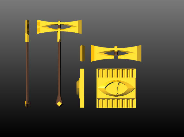 Merchant Guard Conversion Accessories free 3D model 3D printable | CGTrader