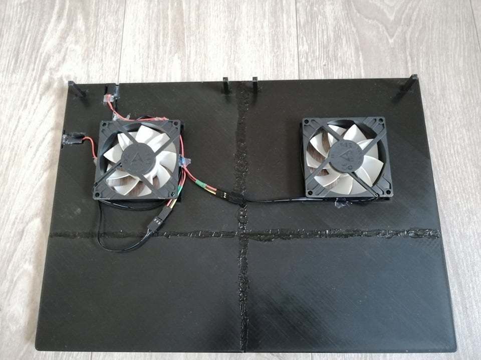 Laptop cooling pad 3D model 3D printable | CGTrader
