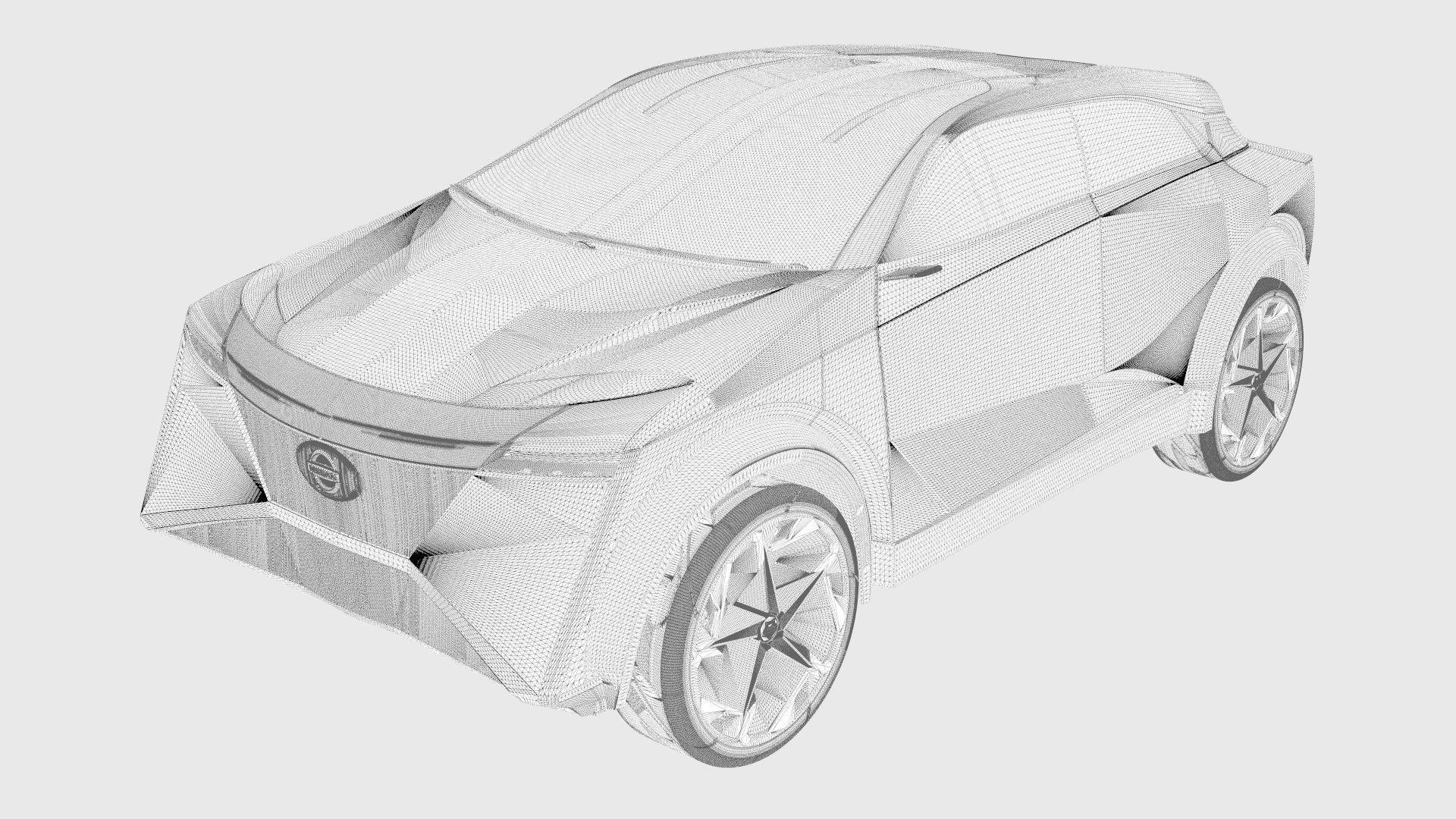 Nissan IMq Concept 2019 Modified 3D model | CGTrader