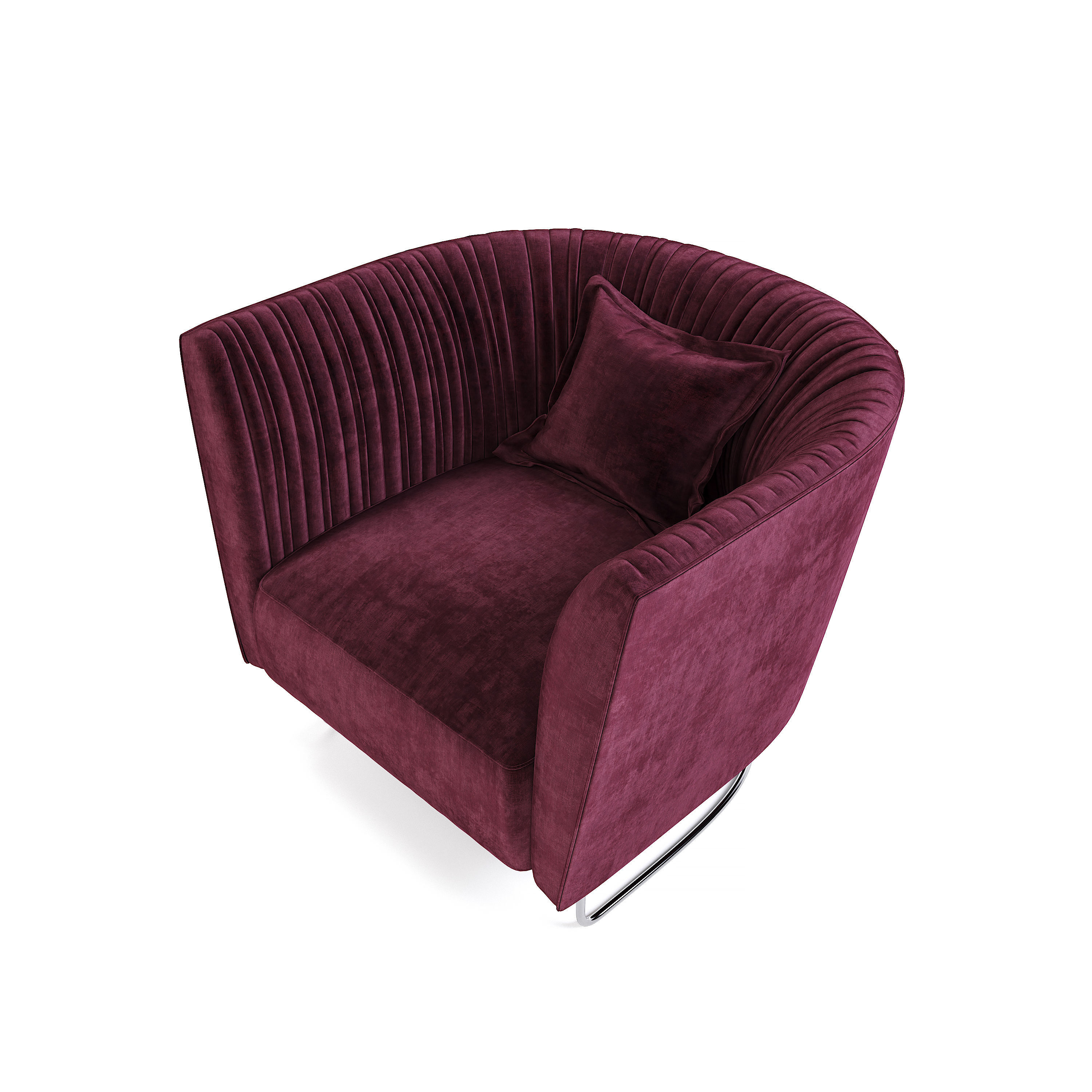 Desiree Shellon armchair 3D model | CGTrader