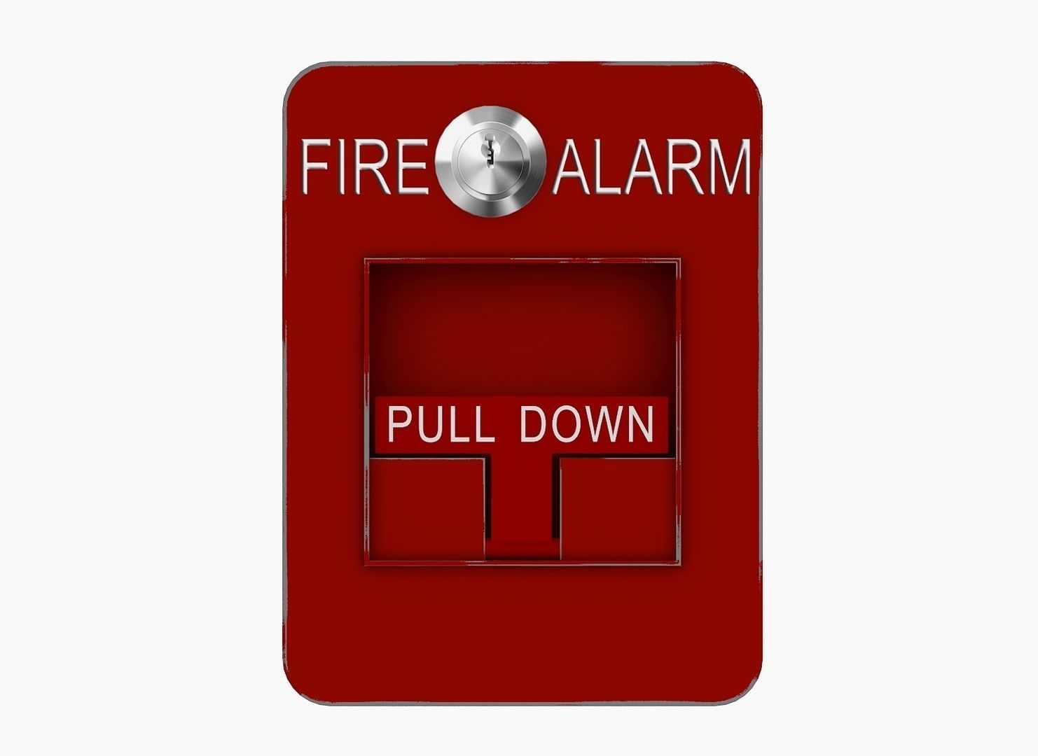 3D model 3D FIRE ALARM VR / AR / low-poly | CGTrader