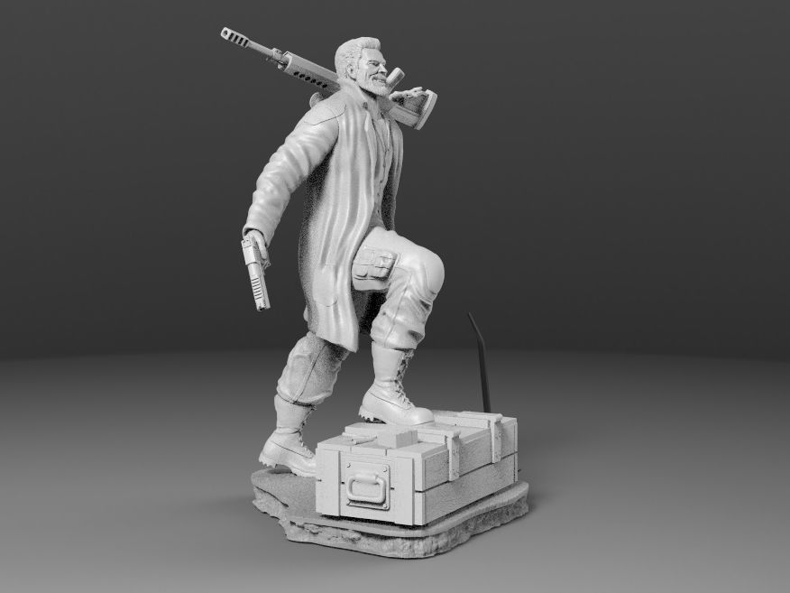 Billy Butcher The BOYS 3D model 3D printable | CGTrader
