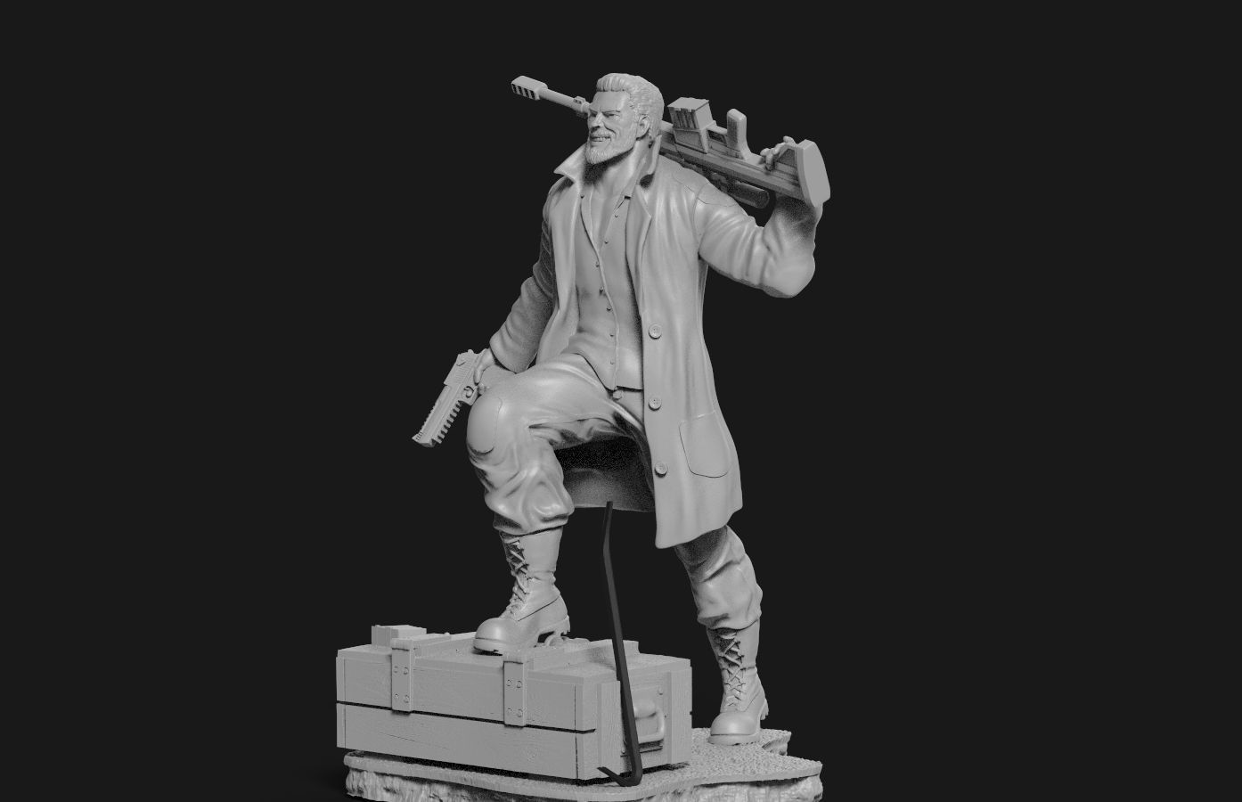 Billy Butcher The BOYS 3D model 3D printable | CGTrader