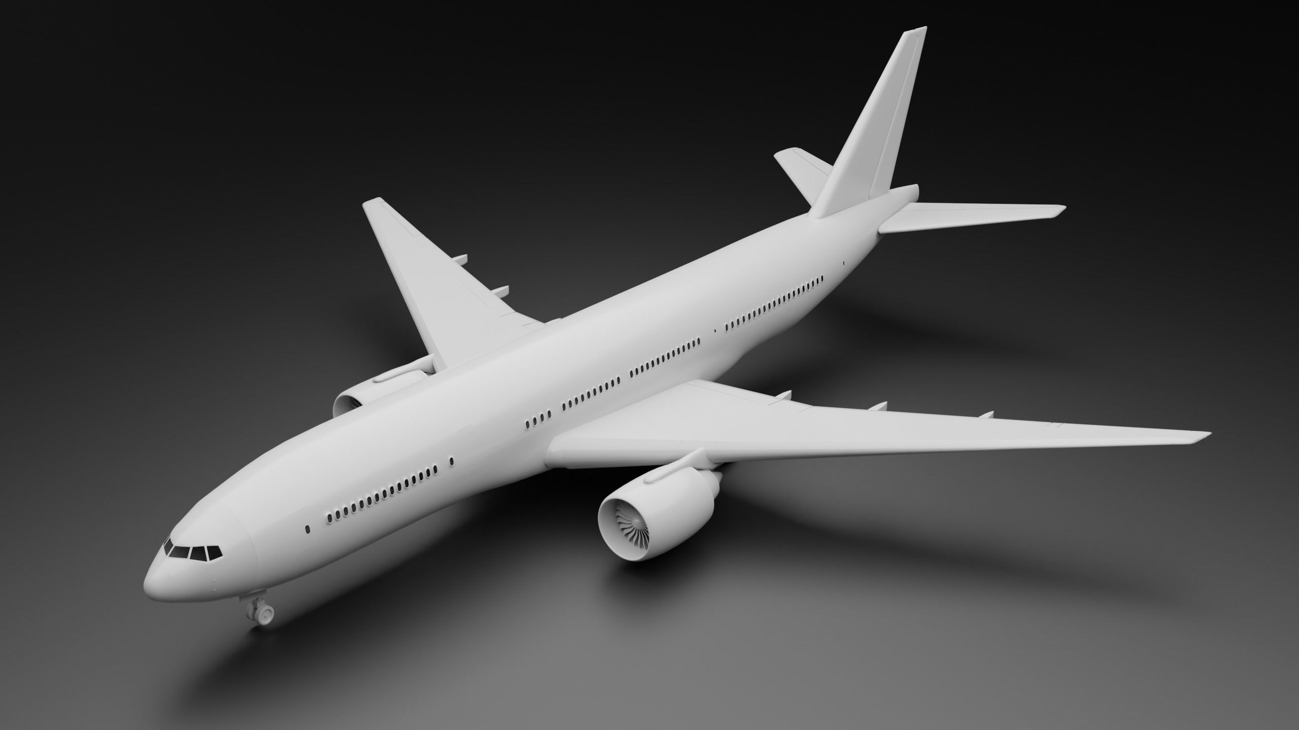 Boeing 777-200ER 3D model | CGTrader