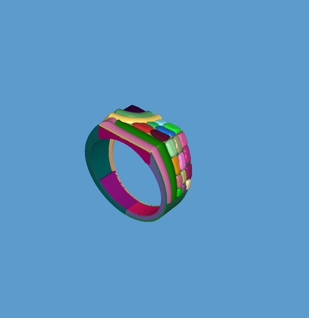 casting gents ring 3D model | CGTrader