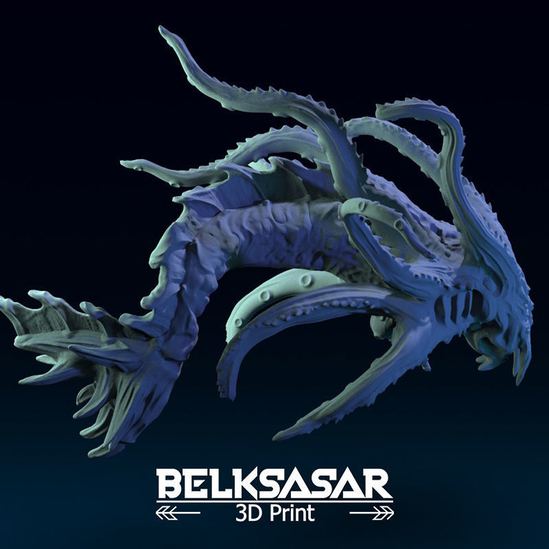 Aboleth Fanart 3D model 3D printable | CGTrader