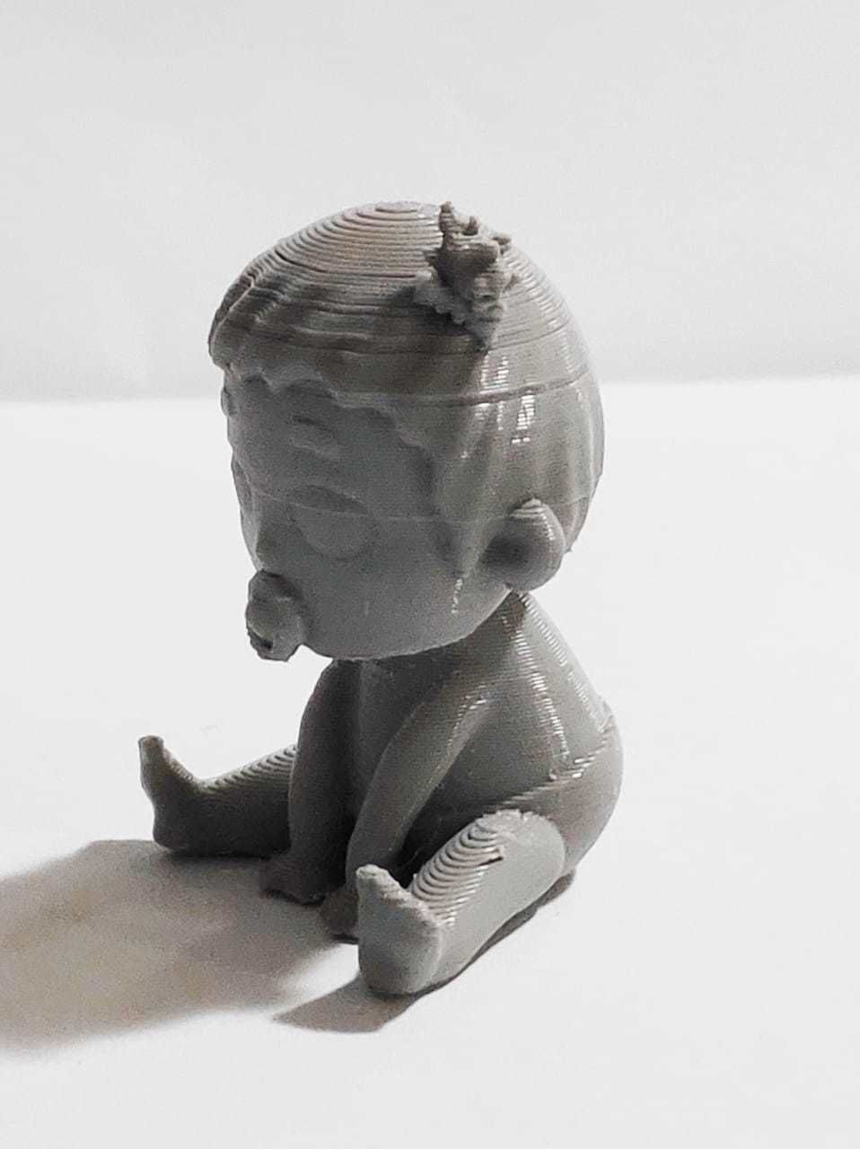 Sitting Baby 3D model 3D printable | CGTrader