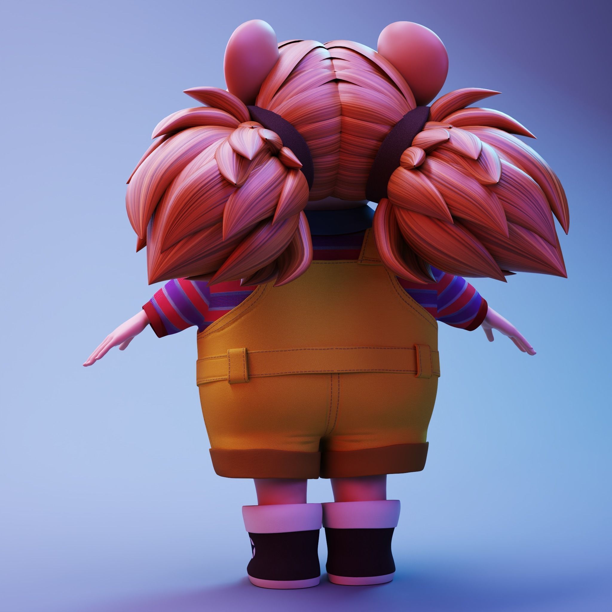 Hong SoonSang Character 3D model rigged | CGTrader