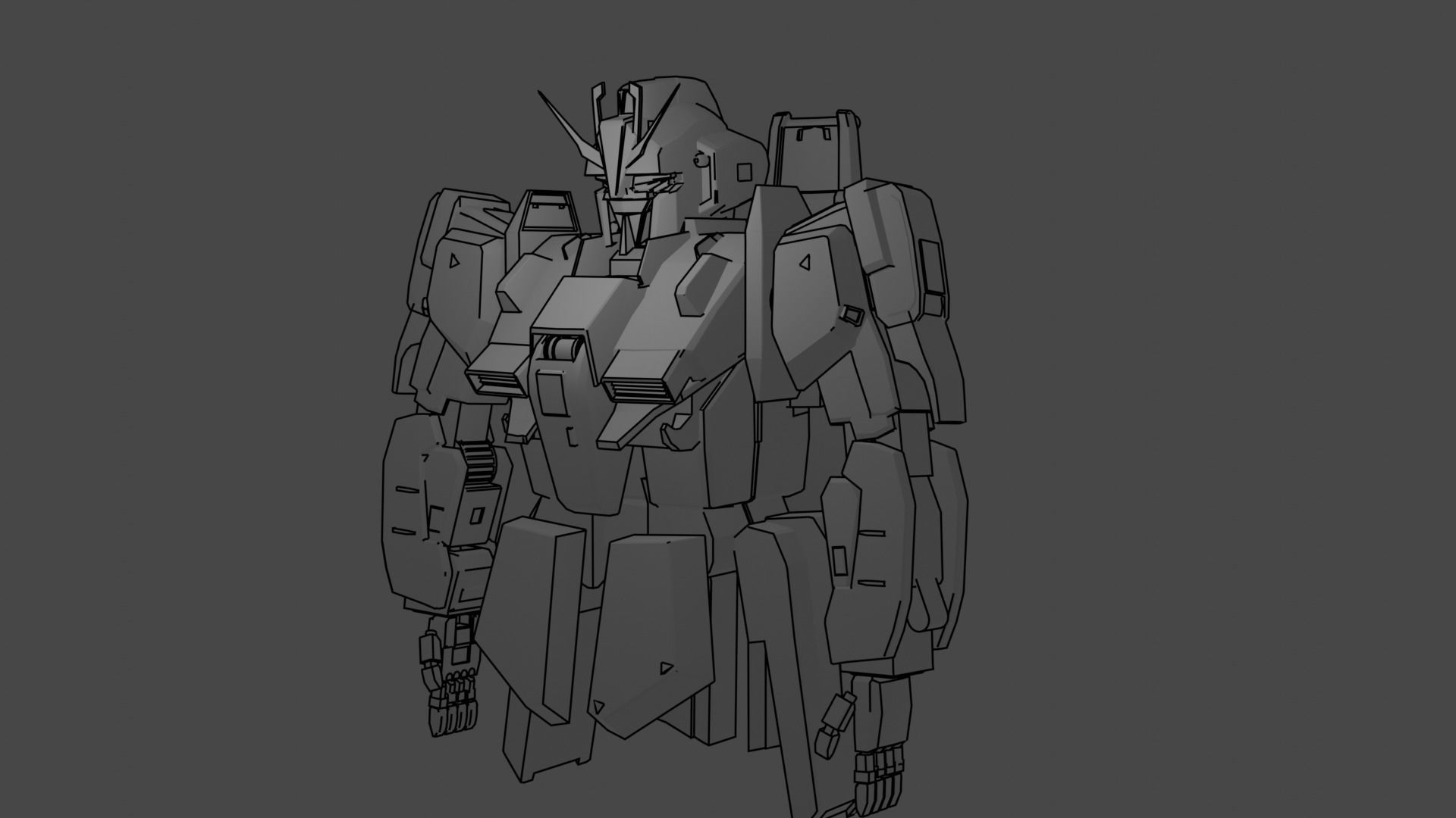 3D model Gundam Zeta VR / AR / low-poly | CGTrader