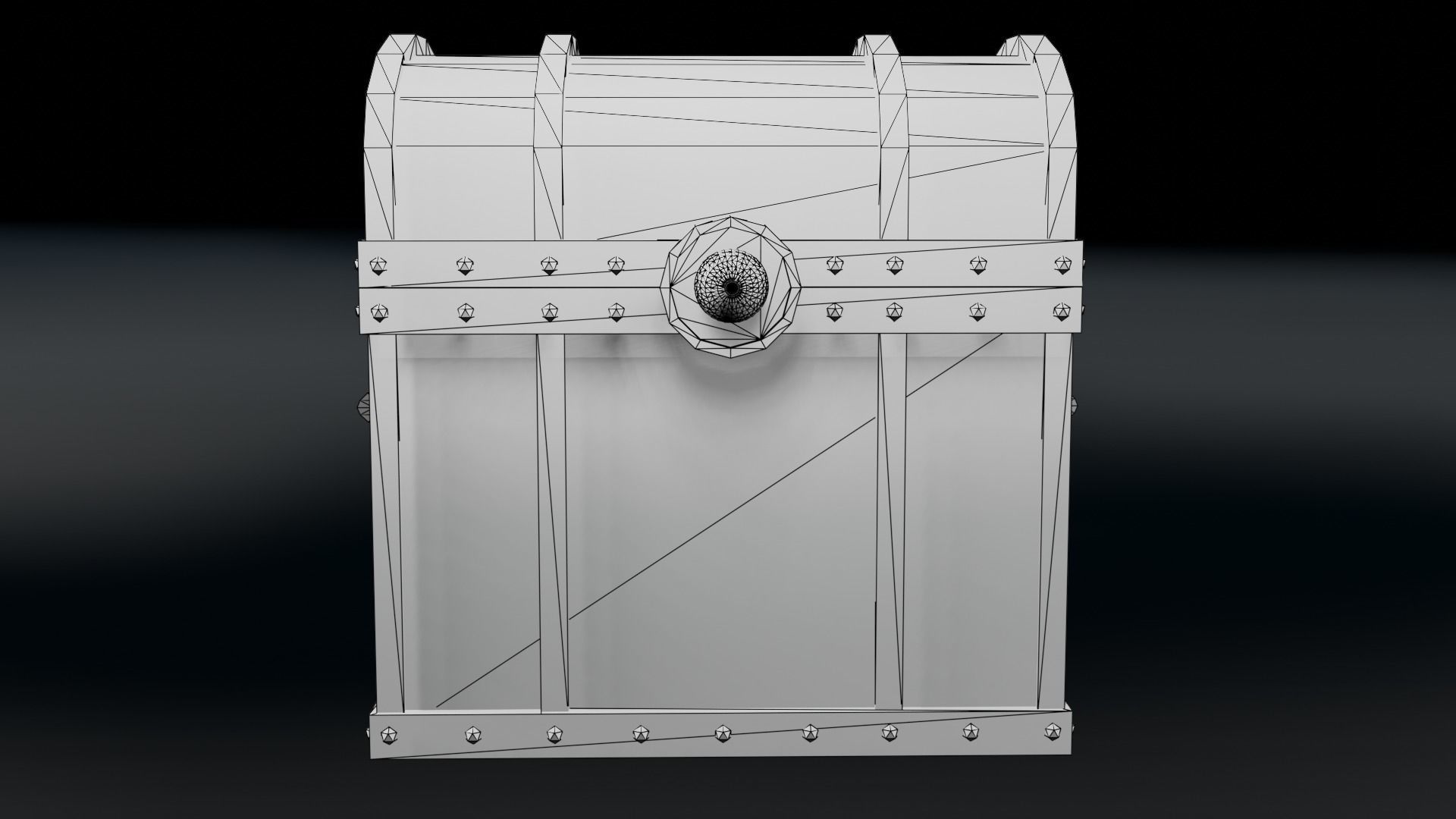 Chest Low-poly 3D model free 3D model | CGTrader