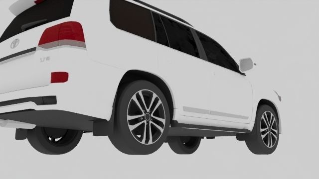 3D model Toyota Land Cruiser LC200 2021 VR / AR / low-poly | CGTrader