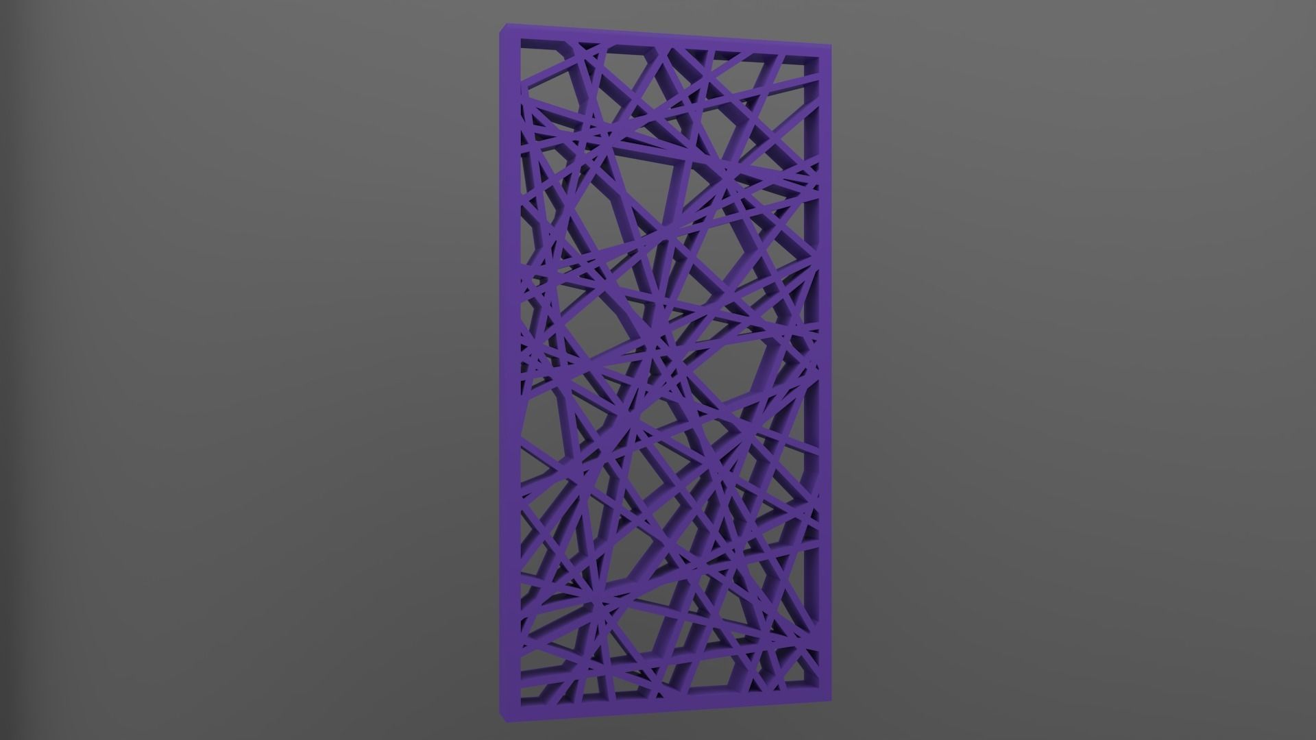Geometric Panel free 3D model | CGTrader
