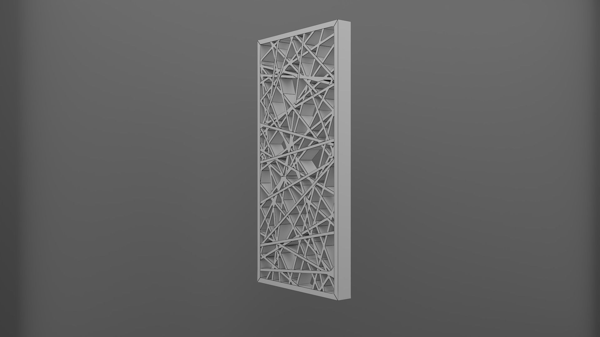Geometric Panel free 3D model | CGTrader