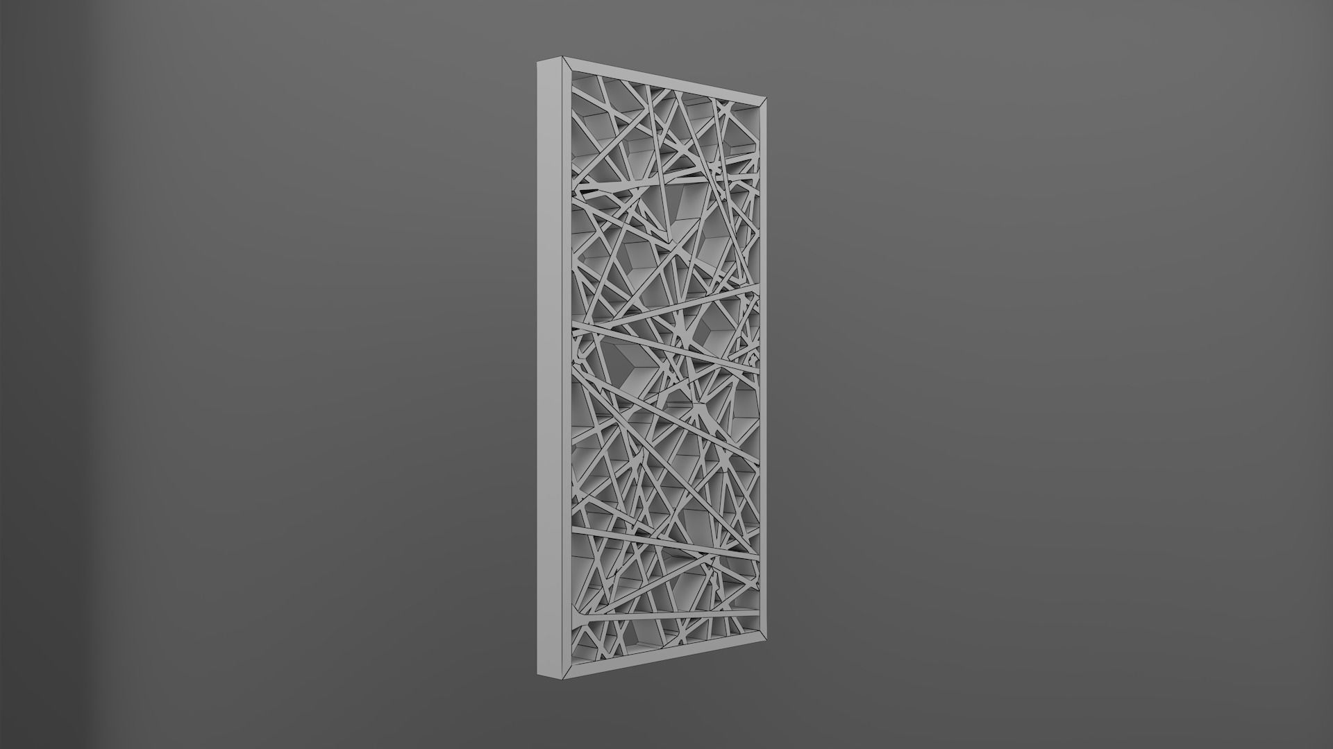 Geometric Panel free 3D model | CGTrader