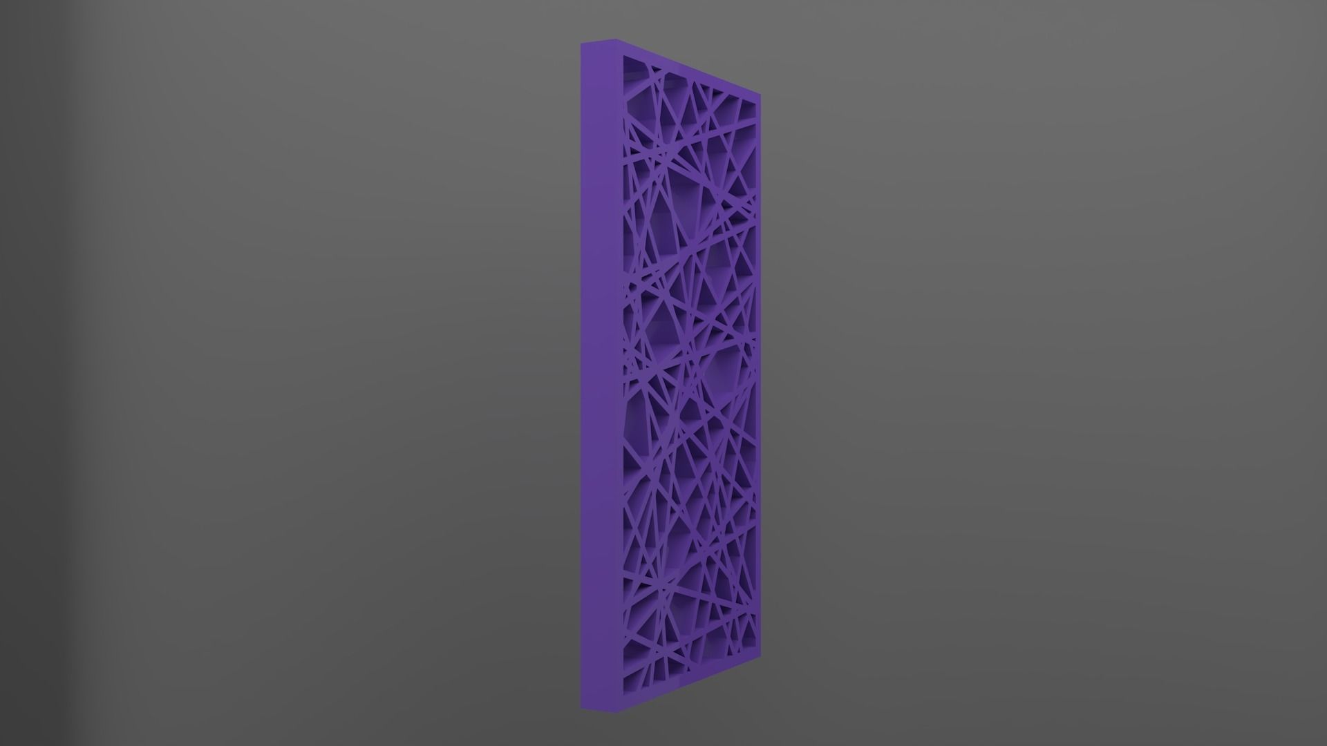 Geometric Panel free 3D model | CGTrader