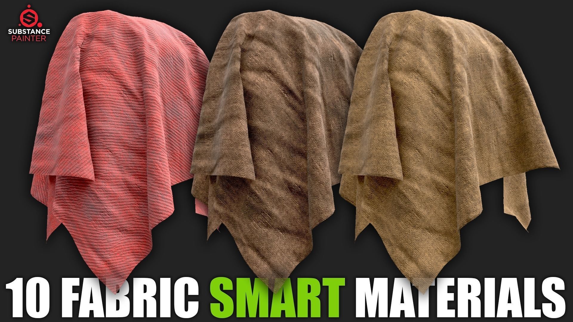 Fabric Smart Materials for Substance Painter Texture | CGTrader