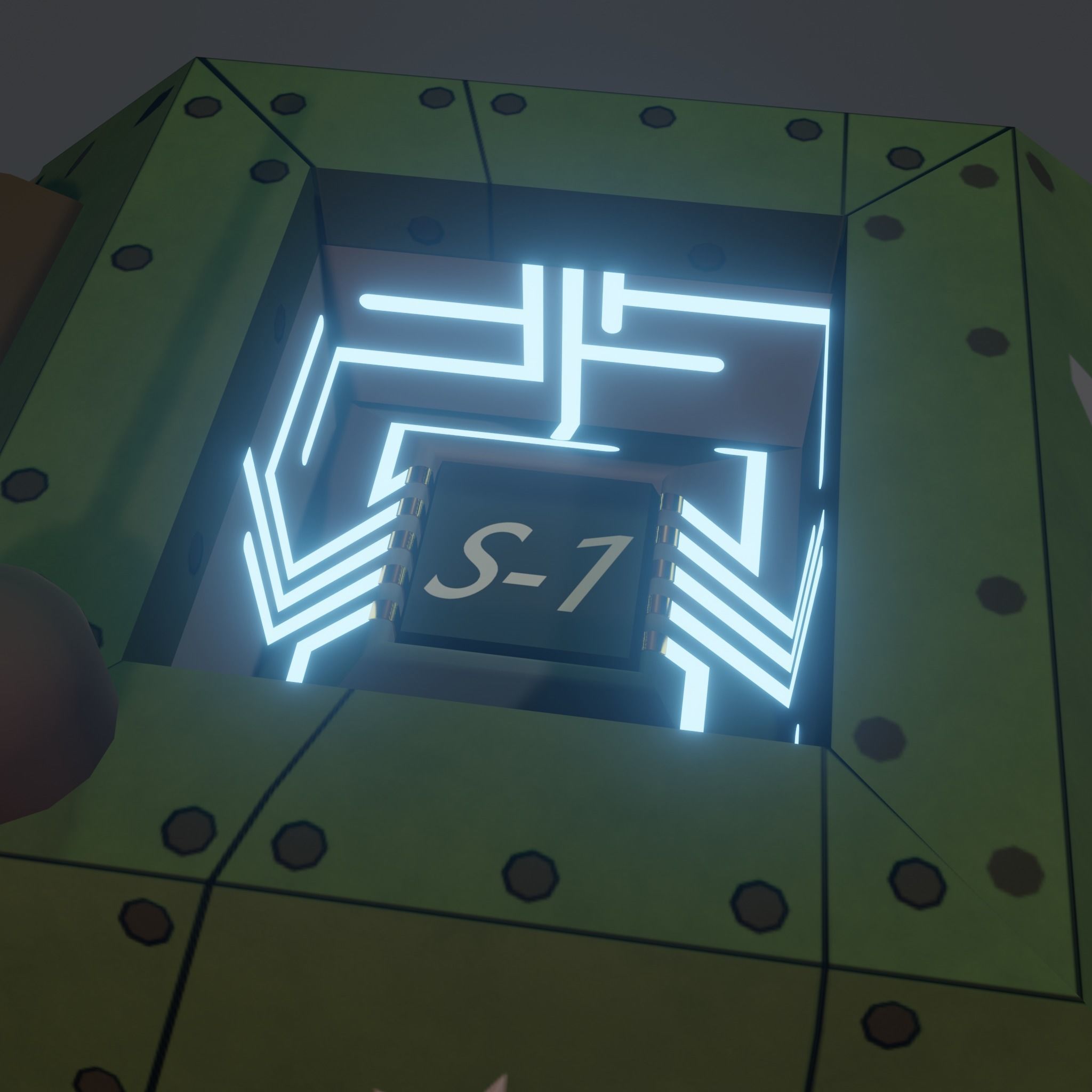 3D model S-1 tank VR / AR / low-poly | CGTrader