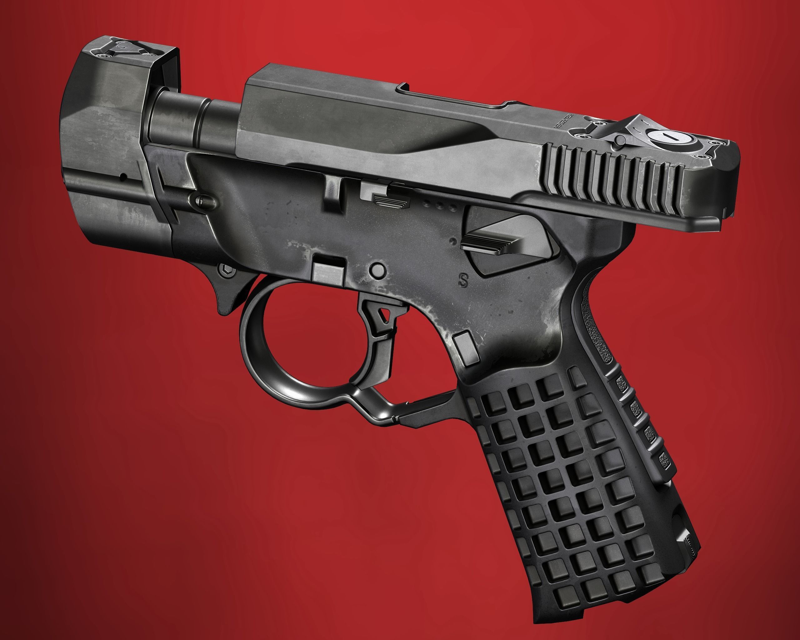 3D model pew pew - Refuser Tech VR / AR / low-poly | CGTrader