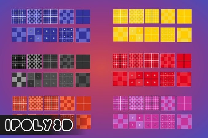 Prototype Textures free VR / AR / low-poly Texture | CGTrader