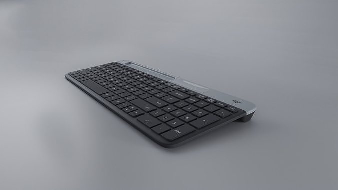 Logitech Wireless Keyboard 3D model | CGTrader