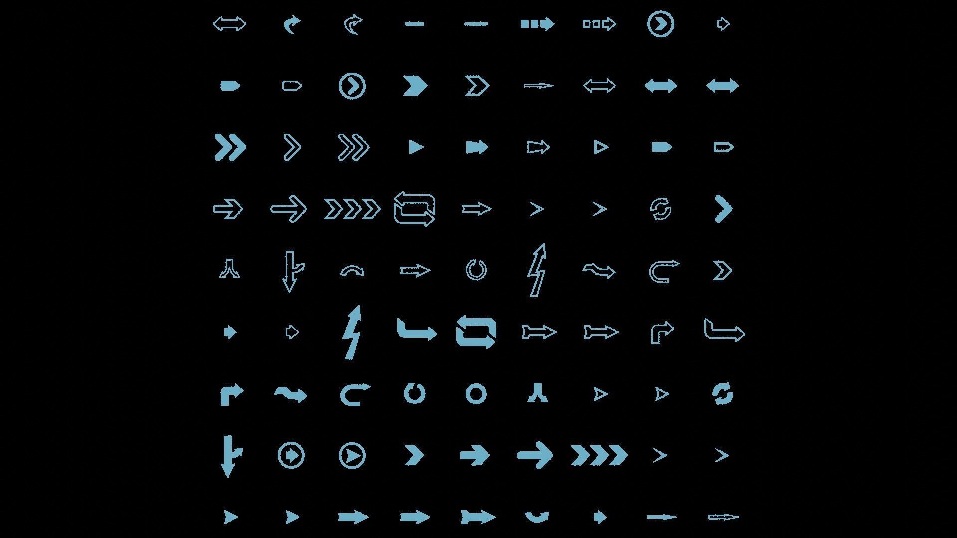 3D model Lowpoly Arrows Icons VR / AR / low-poly | CGTrader