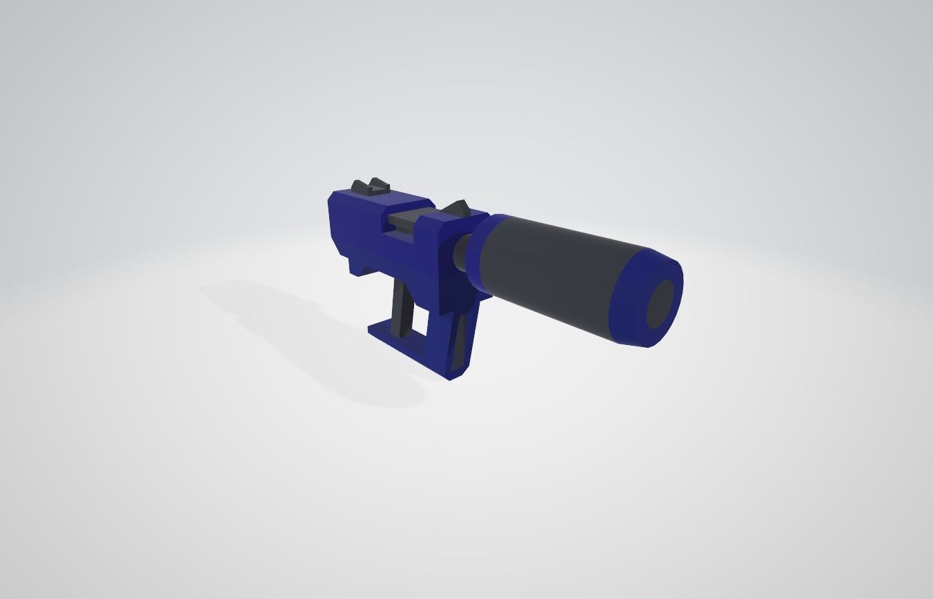 3D model Minimalist weapons VR / AR / low-poly | CGTrader