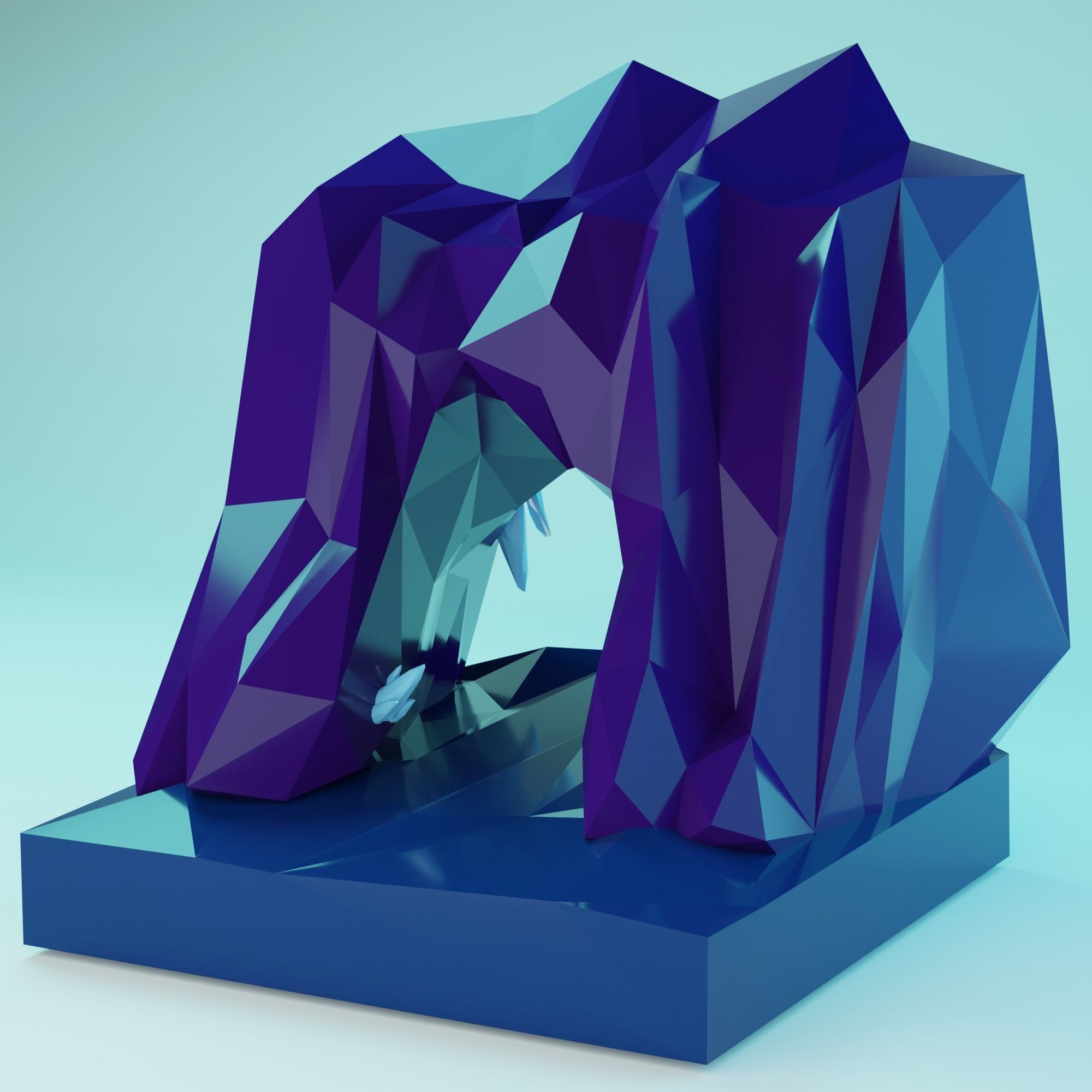 3D model Low poly space locations for games VR / AR / low-poly | CGTrader