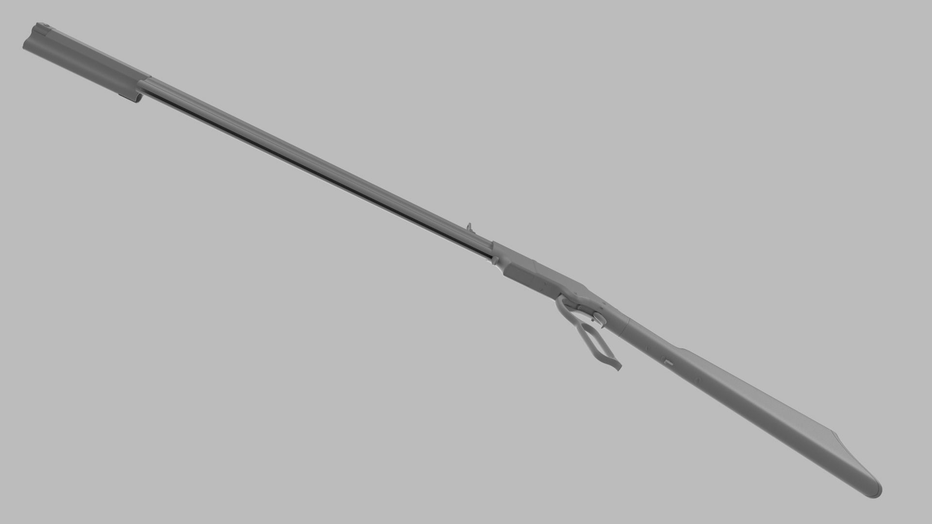 Henry Rifle 1860 3D model | CGTrader