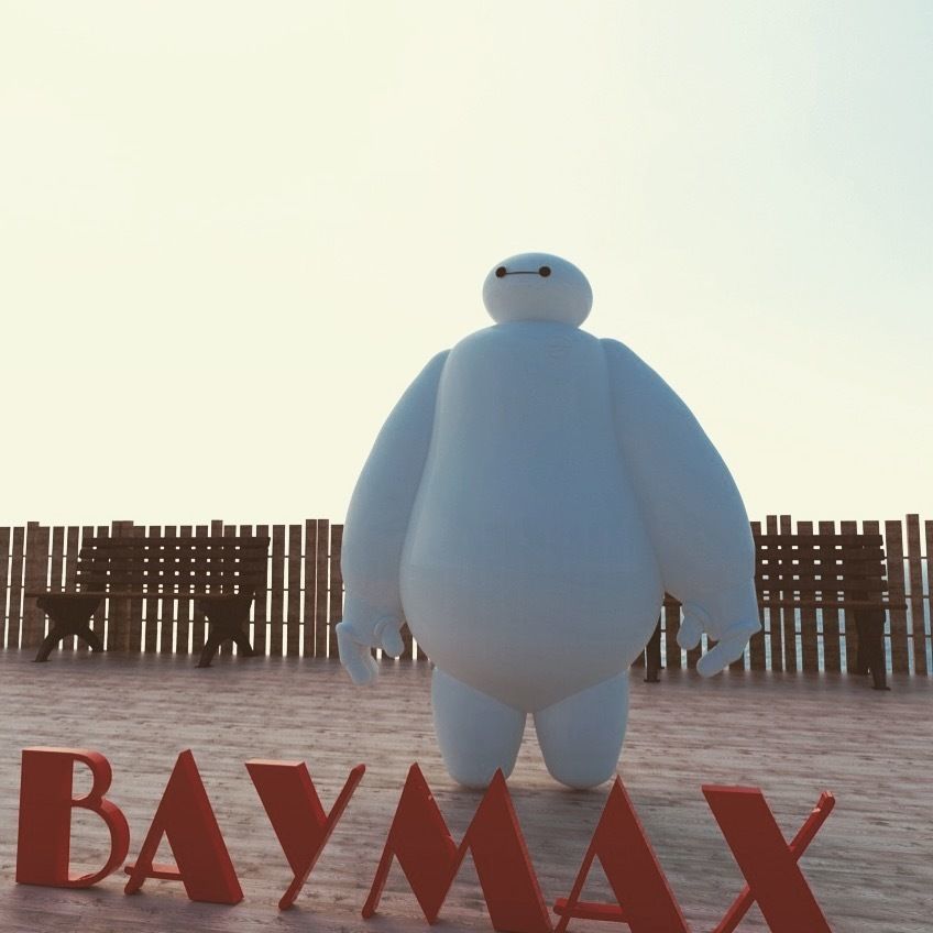 Baymax Model 3D model | CGTrader