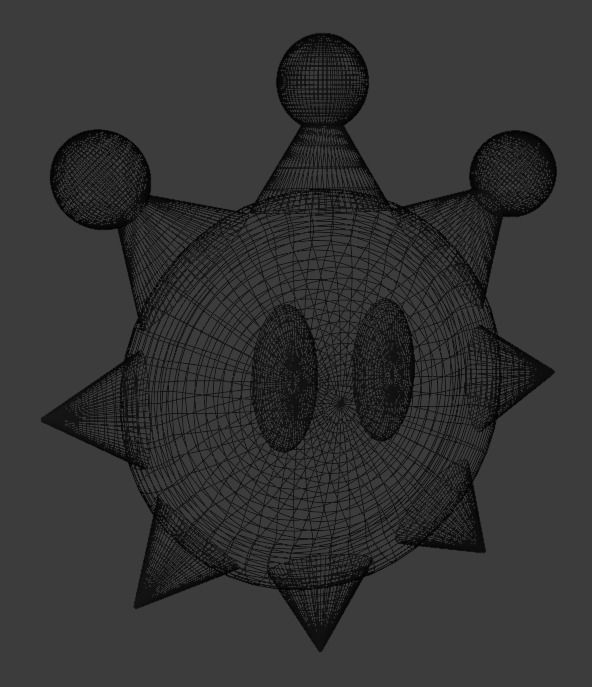 Shine Sprite from Super Mario Sunshine free 3D model | CGTrader